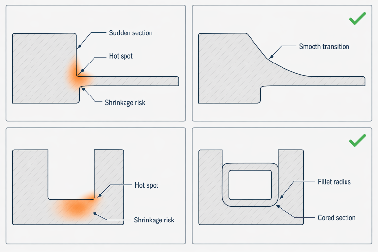 Metal Casting Design Considerations